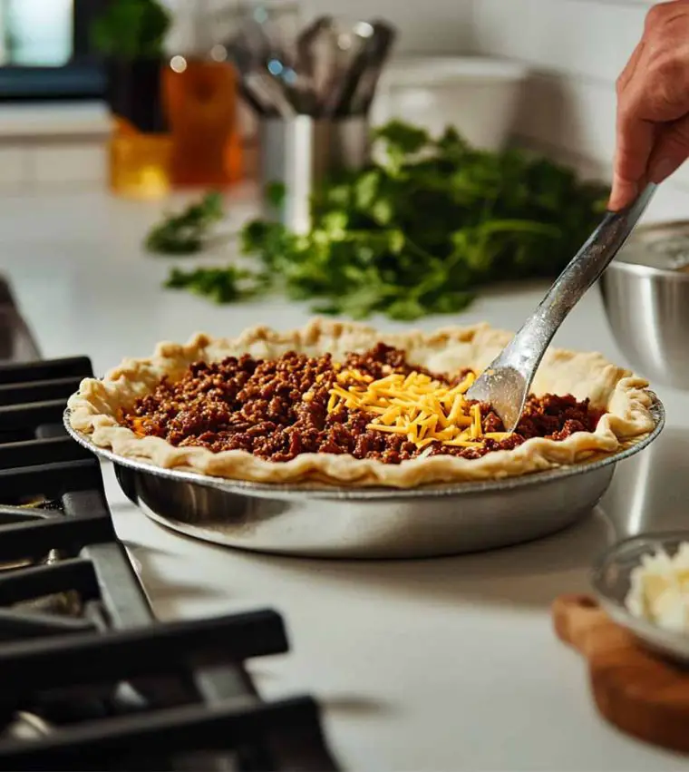 Brisket Chilli And Cheese Pie! - FunCraftyKitchen