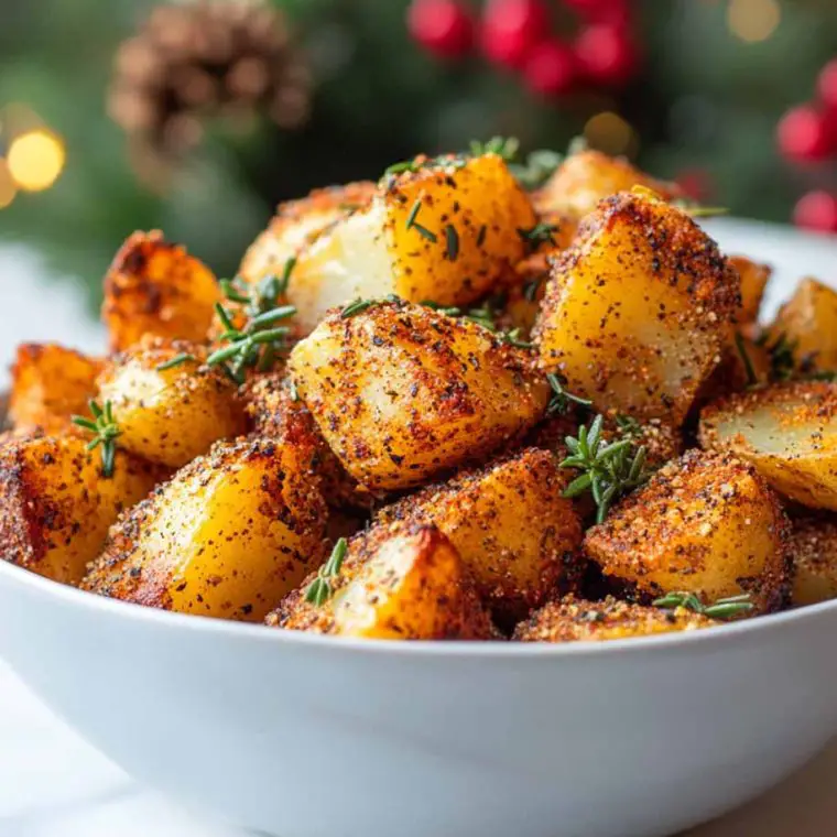 Christmas Roast Potato Seasoning - FunCraftyKitchen