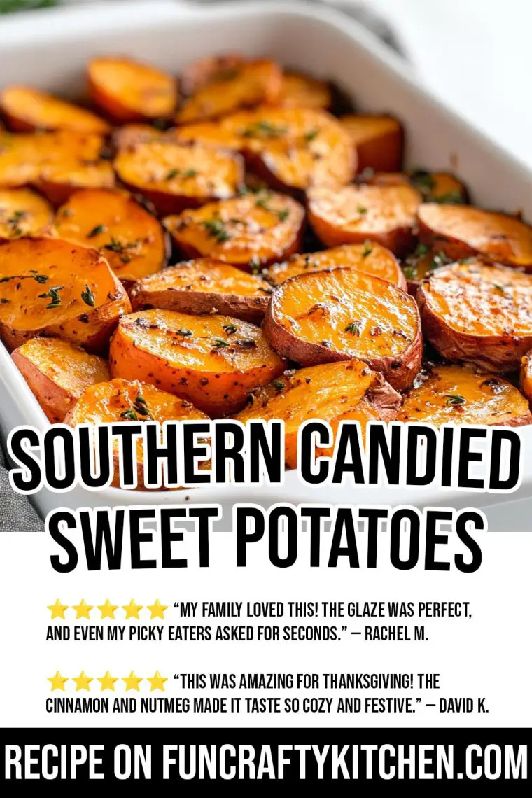 Southern Candied Sweet Potatoes - FunCraftyKitchen