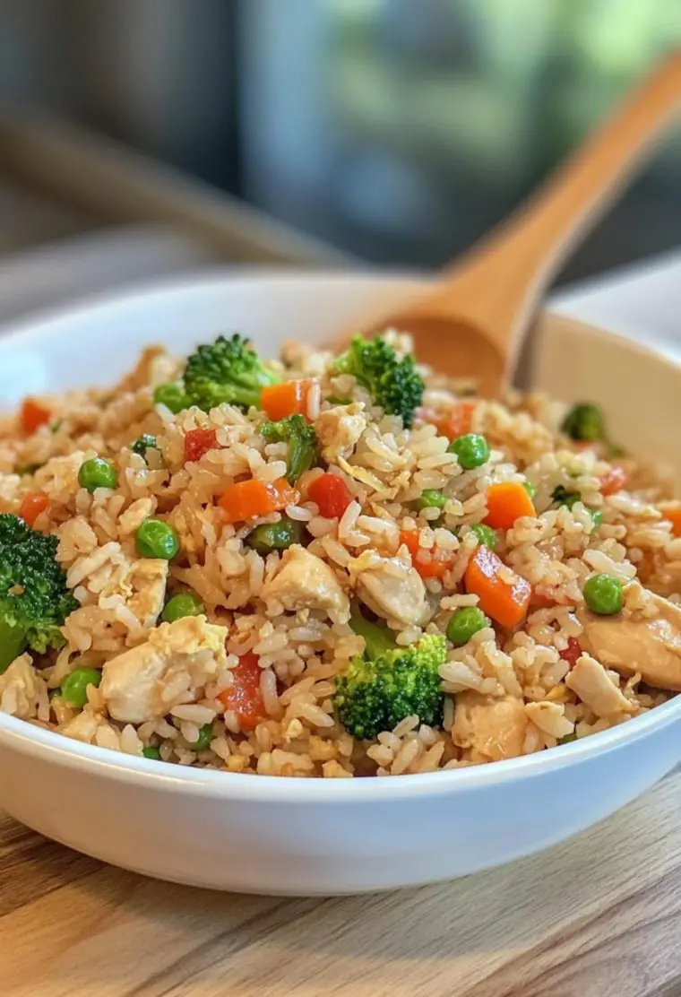 The Best Chicken Fried Rice - FunCraftyKitchen