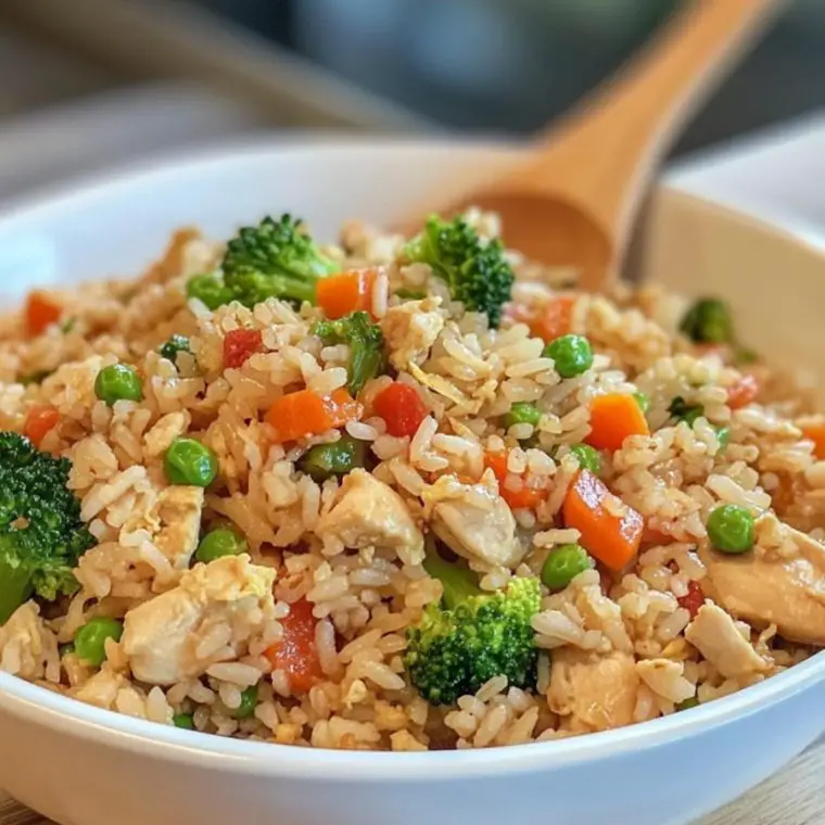 The Best Chicken Fried Rice - FunCraftyKitchen
