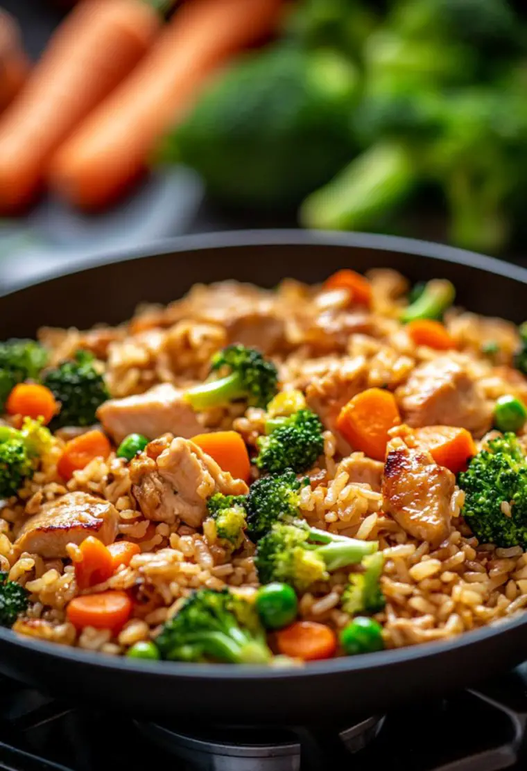 The Best Chicken Fried Rice - FunCraftyKitchen