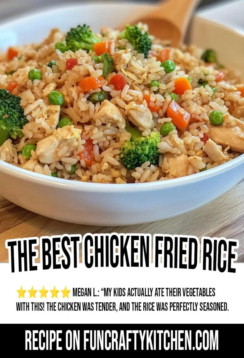 The Best Chicken Fried Rice - FunCraftyKitchen