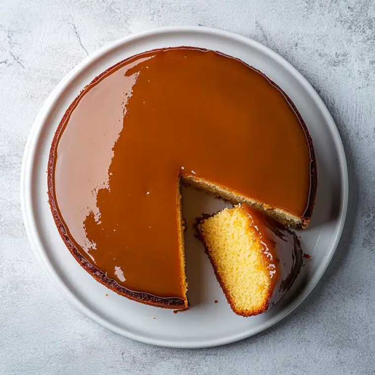 Two Ingredient Pumpkin Cake With Apple Cider Glaze - FunCraftyKitchen