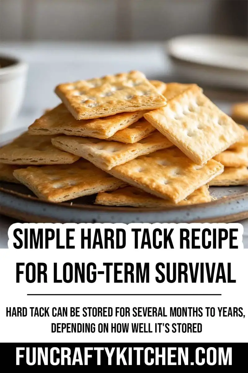Simple Hard Tack Recipe for Long-Term Survival - FunCraftyKitchen
