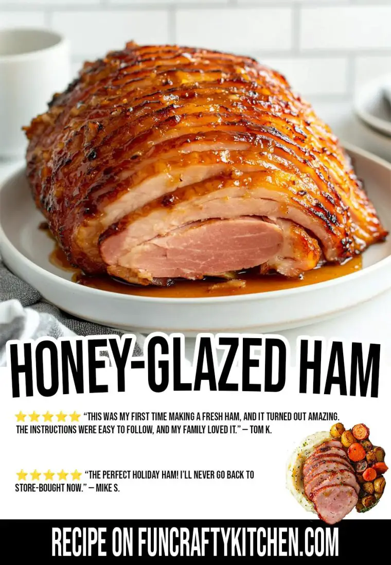 Perfect Honey-Glazed Ham - FunCraftyKitchen