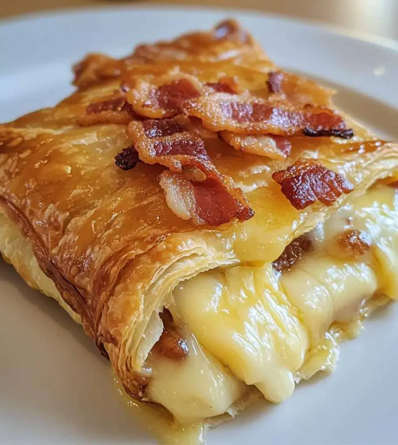 Cheese And Bacon Turnovers - FunCraftyKitchen