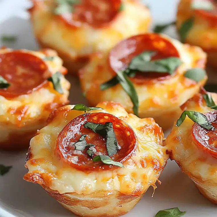 Mini Pizza Cups - FunCraftyKitchen