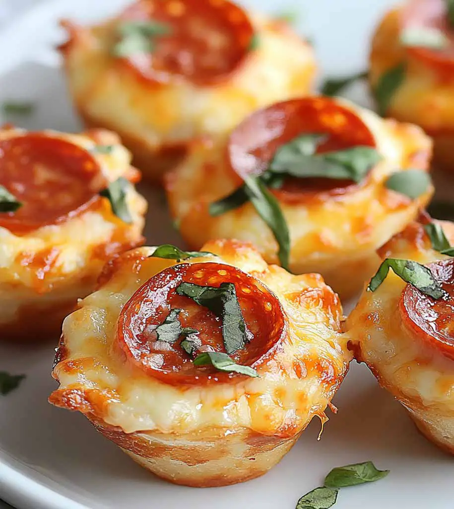 Mini Pizza Cups - FunCraftyKitchen