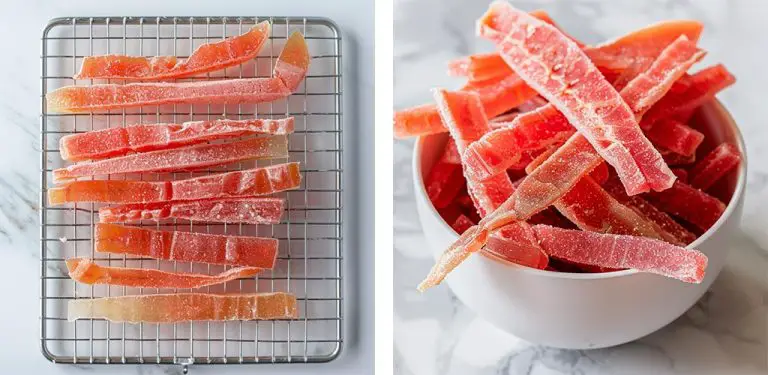 Candied Watermelon Rinds - FunCraftyKitchen