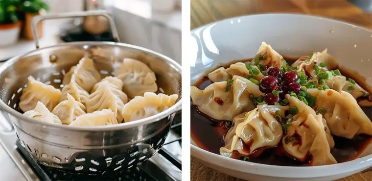 Sour Cherry Dumplings - FunCraftyKitchen