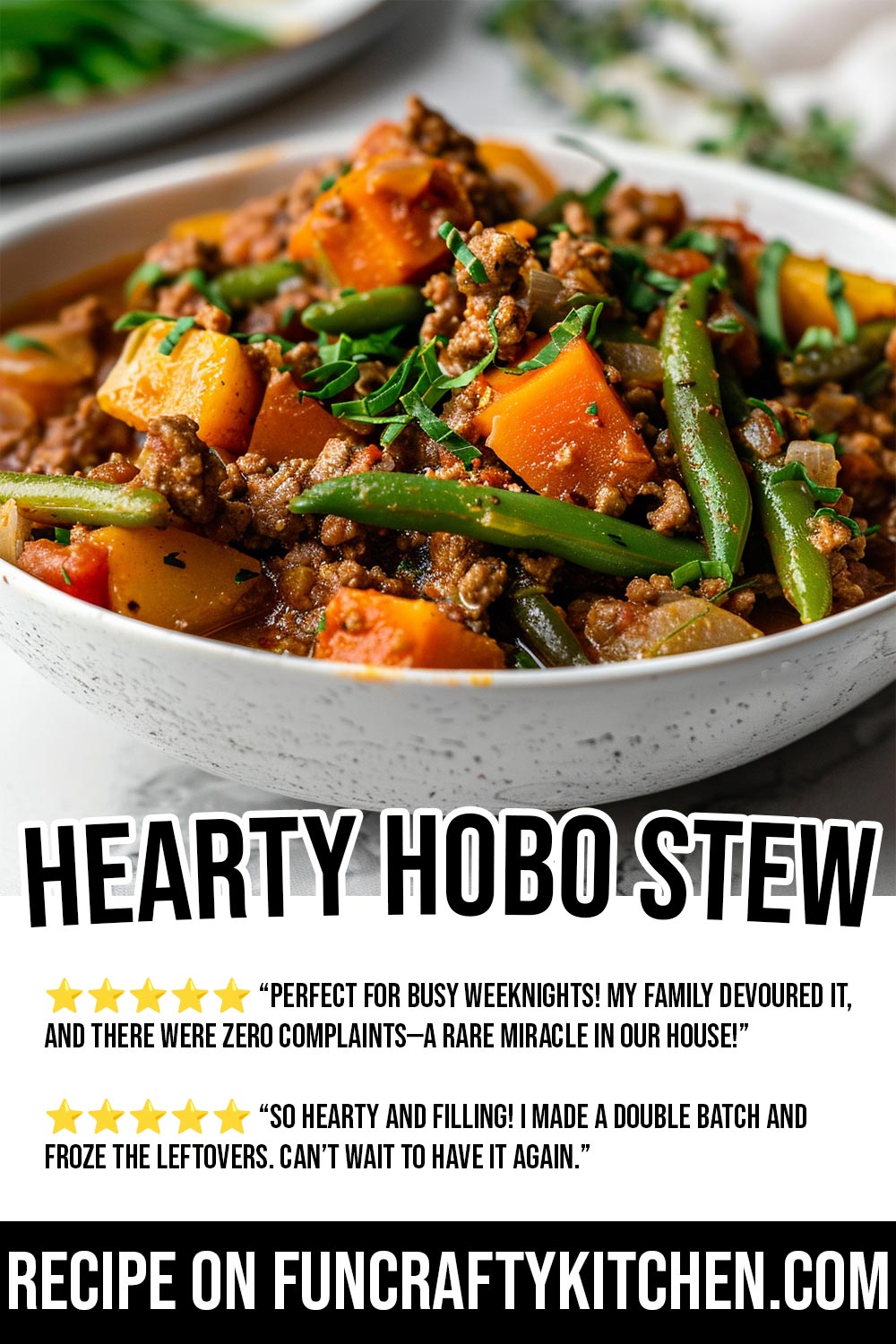 Hearty Hobo Stew - FunCraftyKitchen