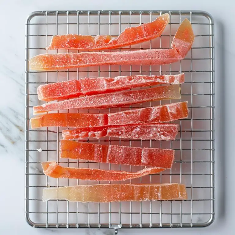 Candied Watermelon Rinds - FunCraftyKitchen
