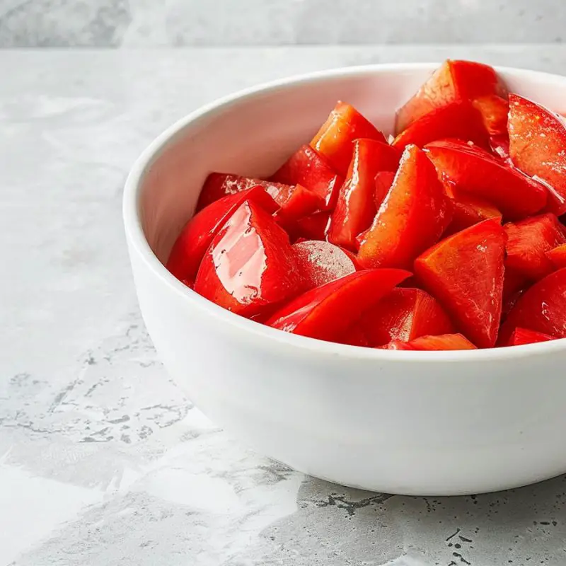 Red Hot Cinnamon Apples - FunCraftyKitchen