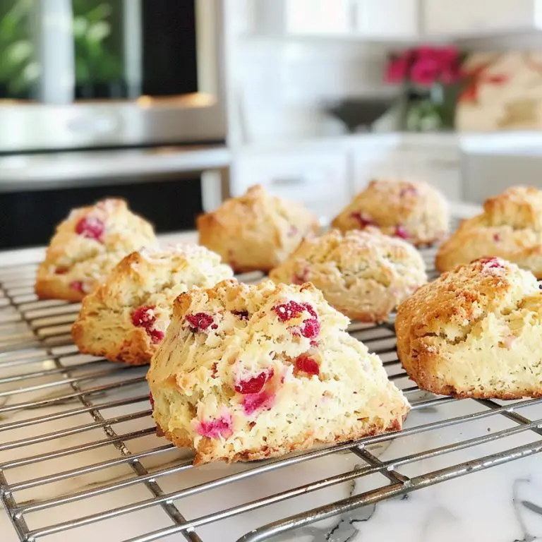 Rhubarb Scones - FunCraftyKitchen