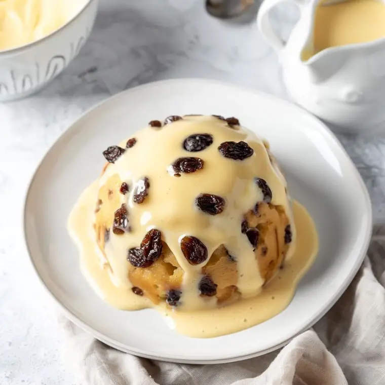 English Spotted Dick - FunCraftyKitchen
