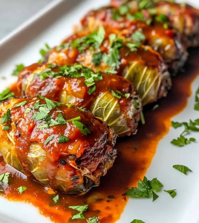Stuffed Cabbage Rolls - FunCraftyKitchen