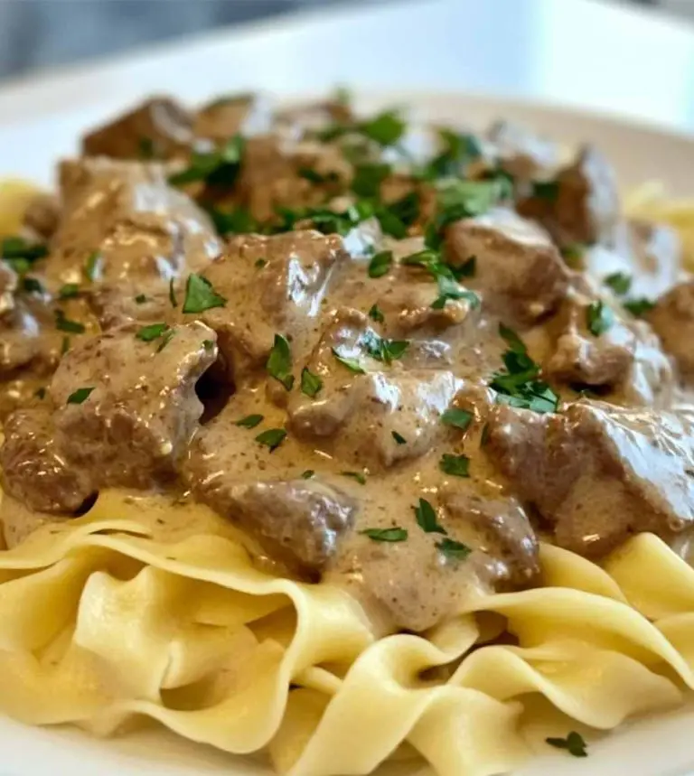 Beef Stroganoff - FunCraftyKitchen