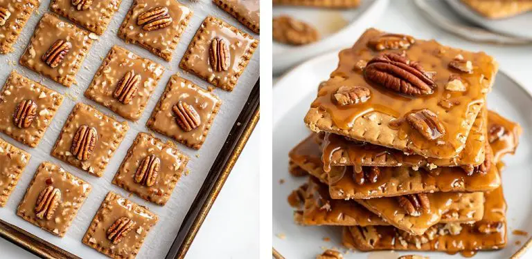 Bourbon Graham Cracker Candy - FunCraftyKitchen
