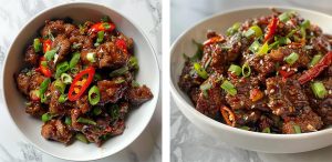 Crispy Chilli Beef - FunCraftyKitchen