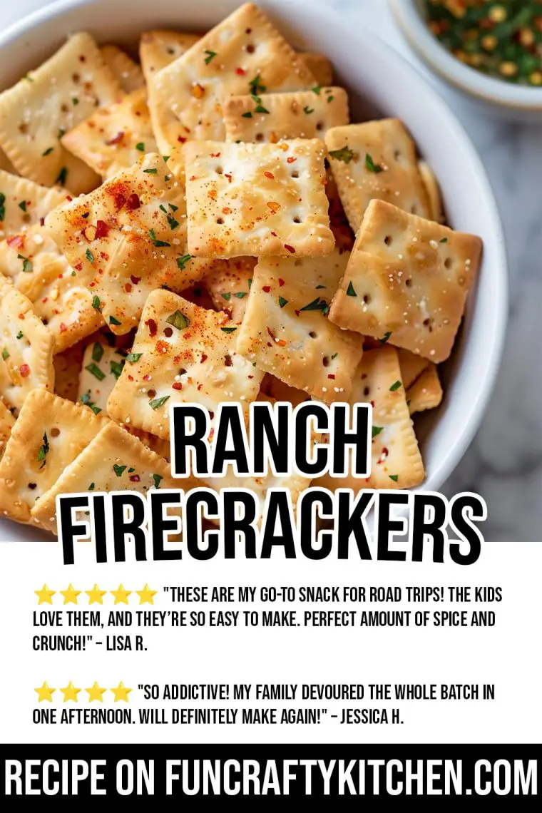 Ranch Firecrackers - FunCraftyKitchen