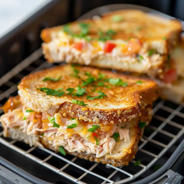 Easy Air Fryer Tuna Melt - FunCraftyKitchen