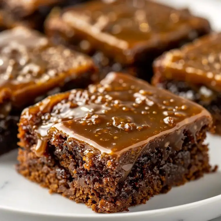 Brown Butter Sticky Toffee Banana Cake - FunCraftyKitchen
