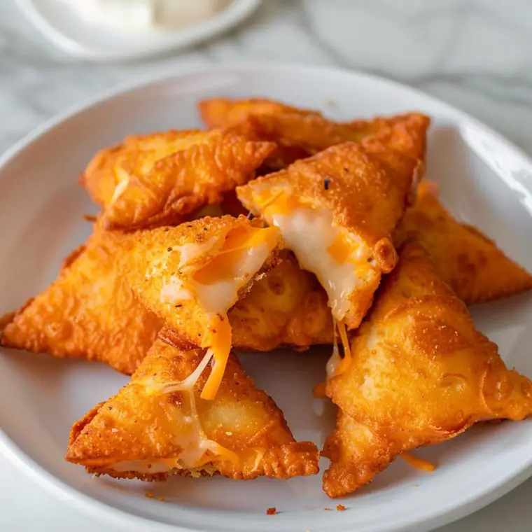 Fried Cheese Stuffed Doritos - FunCraftyKitchen