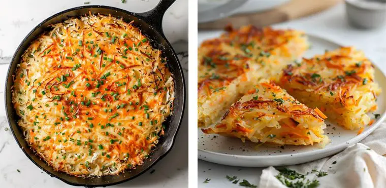 Irish Cheddar & Cabbage Hash Browns - FunCraftyKitchen