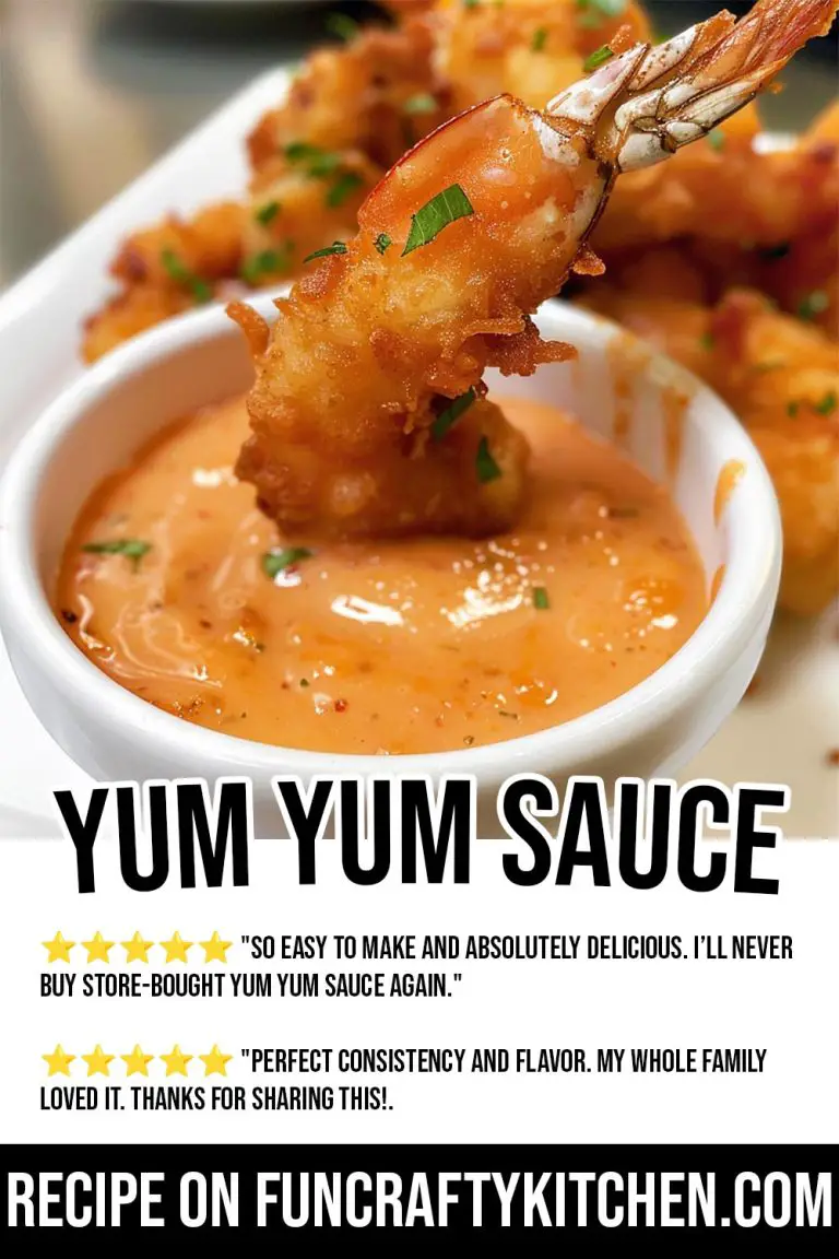 Yum Yum Sauce - FunCraftyKitchen