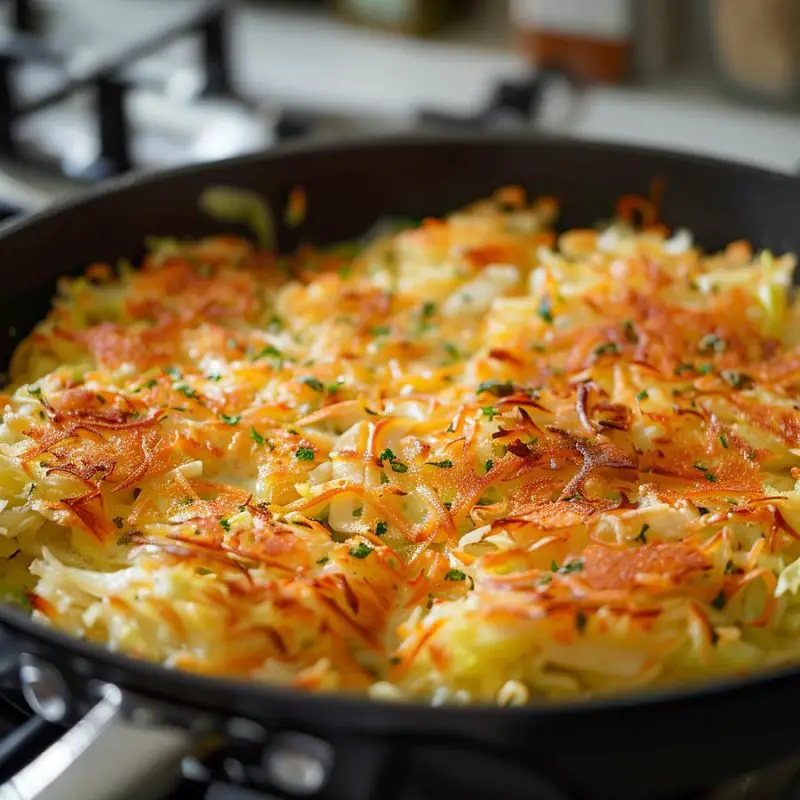 Irish Cheddar & Cabbage Hash Browns - FunCraftyKitchen