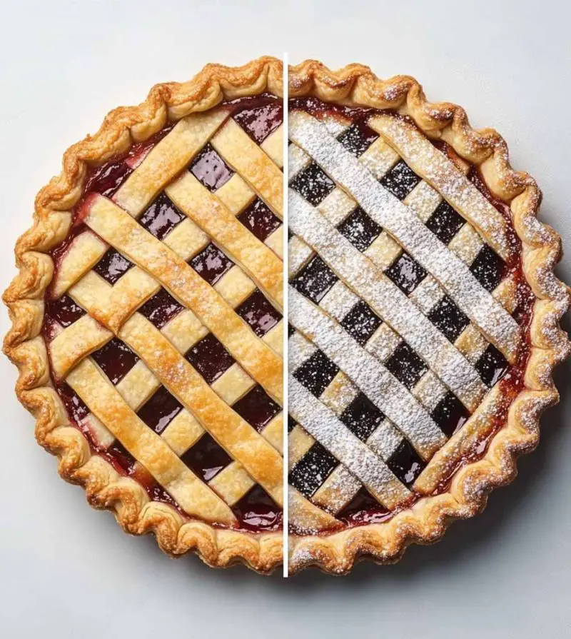 Raspberry Linzer Tart - FunCraftyKitchen