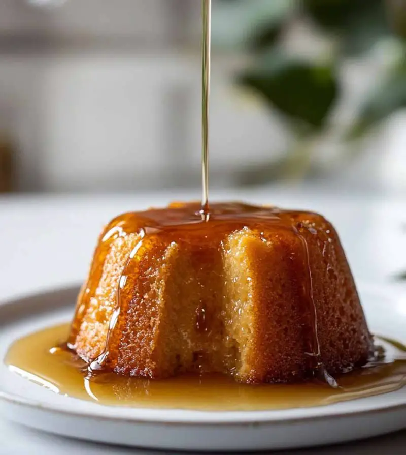 Old-School Treacle Sponge - FunCraftyKitchen