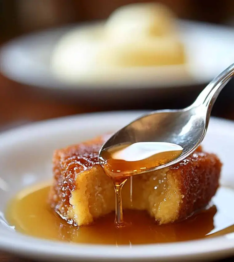 Old-School Treacle Sponge - FunCraftyKitchen