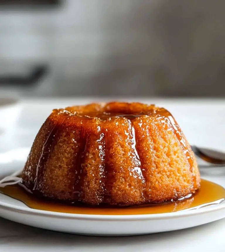 Old-School Treacle Sponge - FunCraftyKitchen