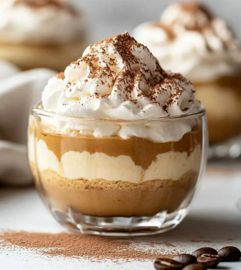 Coffee Custard Pudding - FunCraftyKitchen