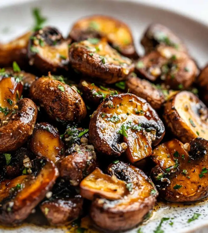 Cowboy Cast-Iron Mushrooms - FunCraftyKitchen