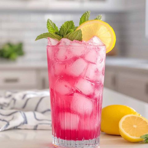 Pink Glow Lemonade - FunCraftyKitchen