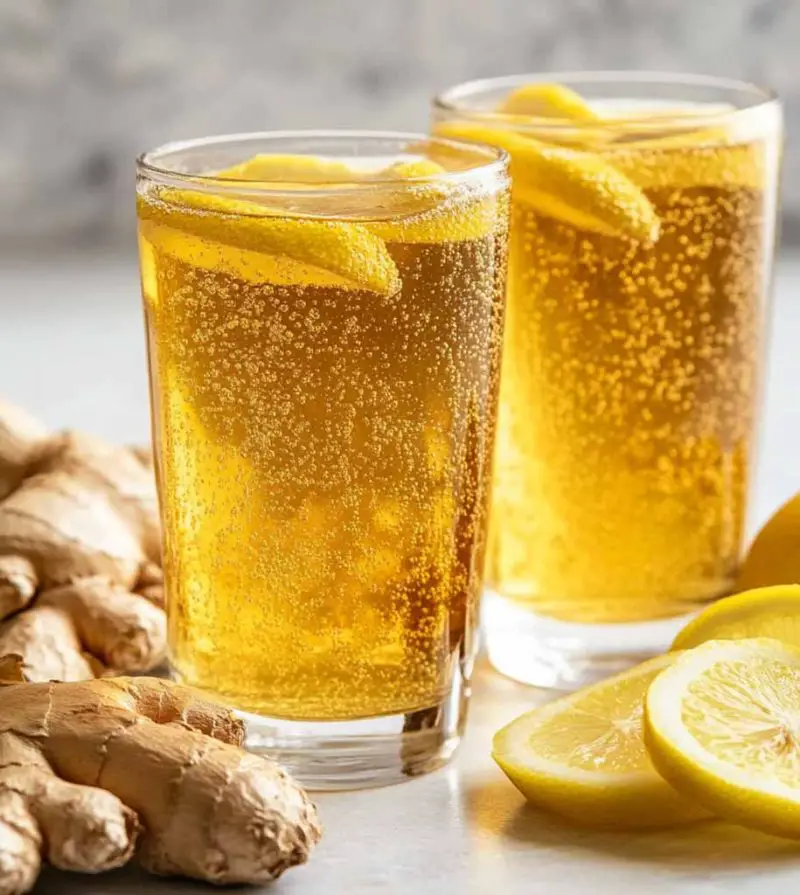Old-Fashioned Homemade Ginger Ale - FunCraftyKitchen
