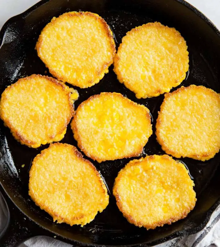 Old-Fashioned Fried Cornmeal Mush - FunCraftyKitchen