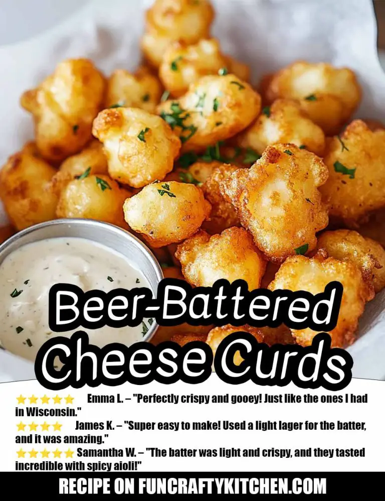 Beer-Battered Cheese Curds - FunCraftyKitchen