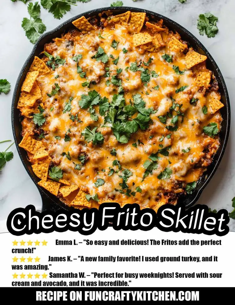 Cheesy Frito Skillet - FunCraftyKitchen