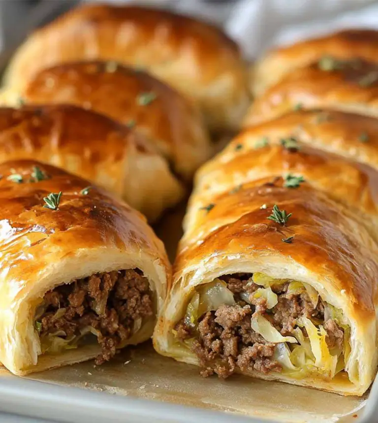 Hearty Homemade Runza Rolls - FunCraftyKitchen