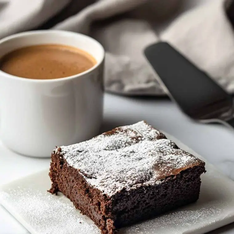 One-Bowl Chocolate Miracle Cake - FunCraftyKitchen