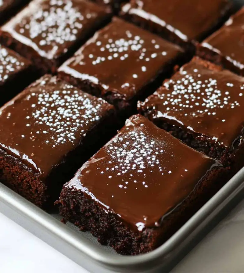 One-Bowl Chocolate Miracle Cake - FunCraftyKitchen