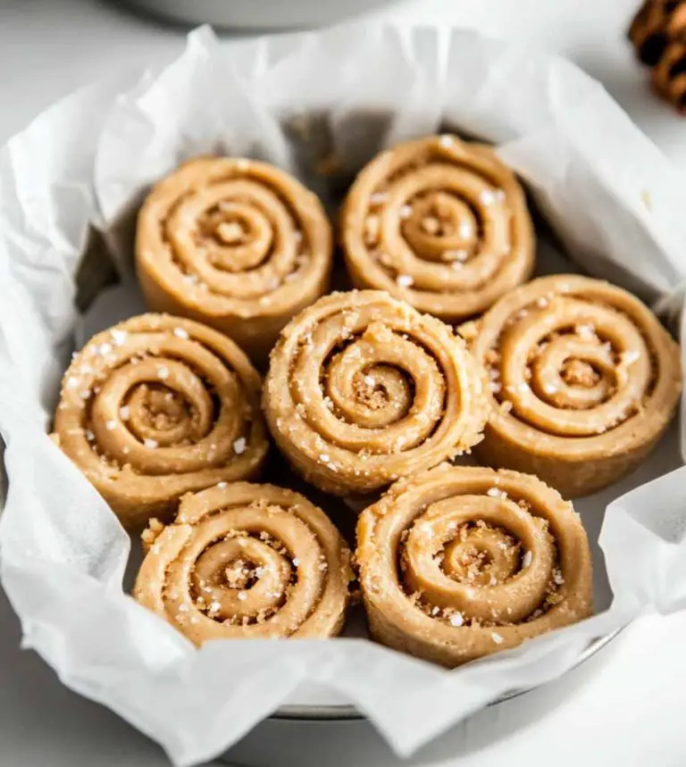 Old-Fashioned Peanut Butter Pinwheels - FunCraftyKitchen