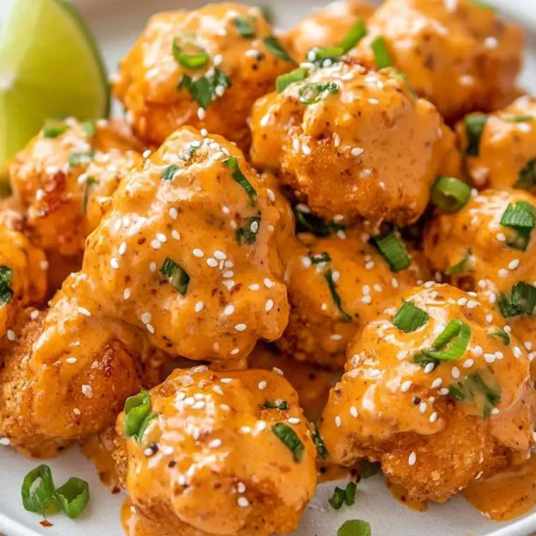 Bang Bang Chicken Bites - FunCraftyKitchen