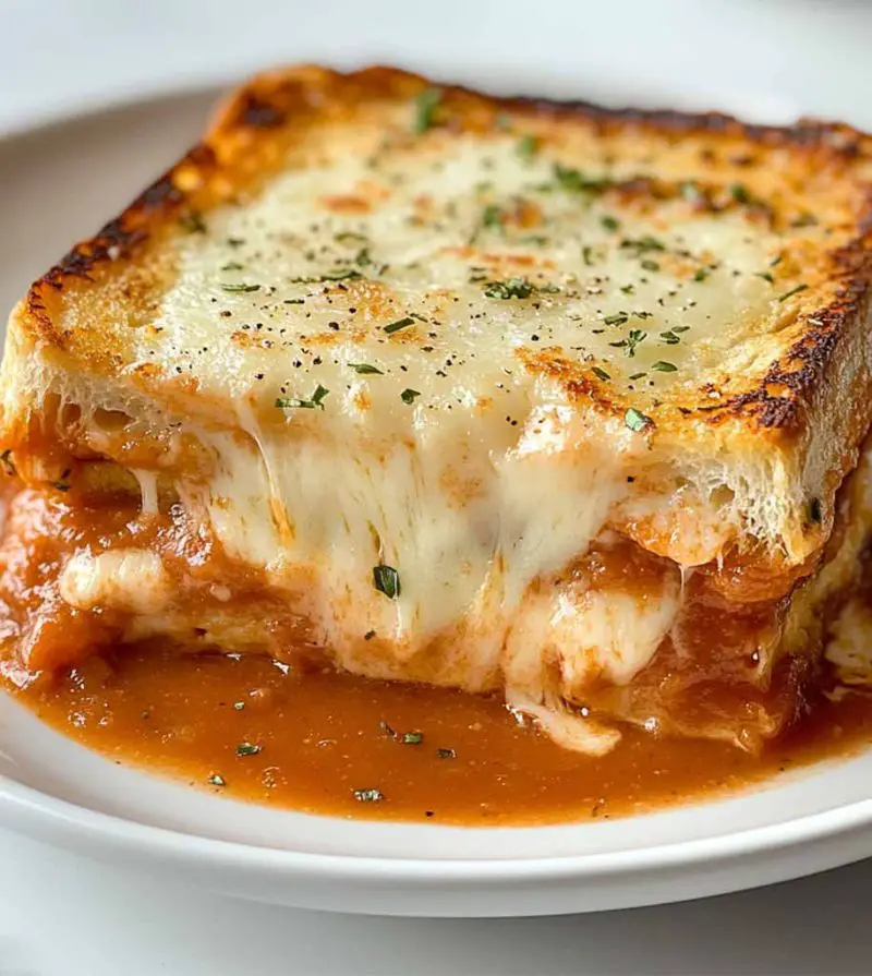 Tomato Soup and Grilled Cheese Casserole - FunCraftyKitchen