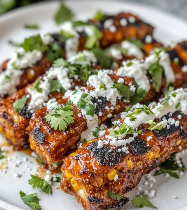 Smoky Street Corn Ribs - FunCraftyKitchen