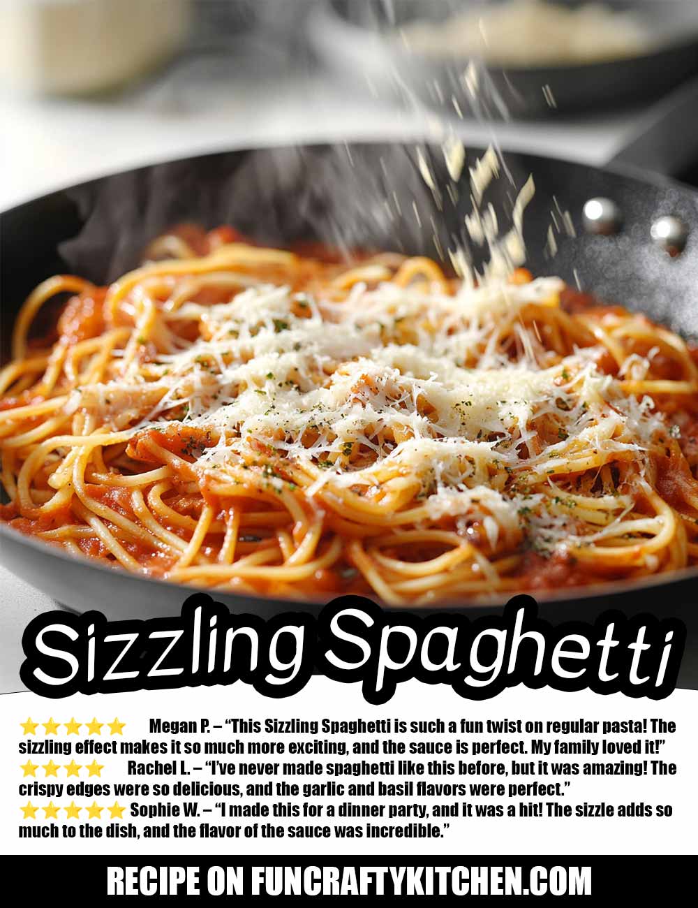 Sizzling Spaghetti - FunCraftyKitchen